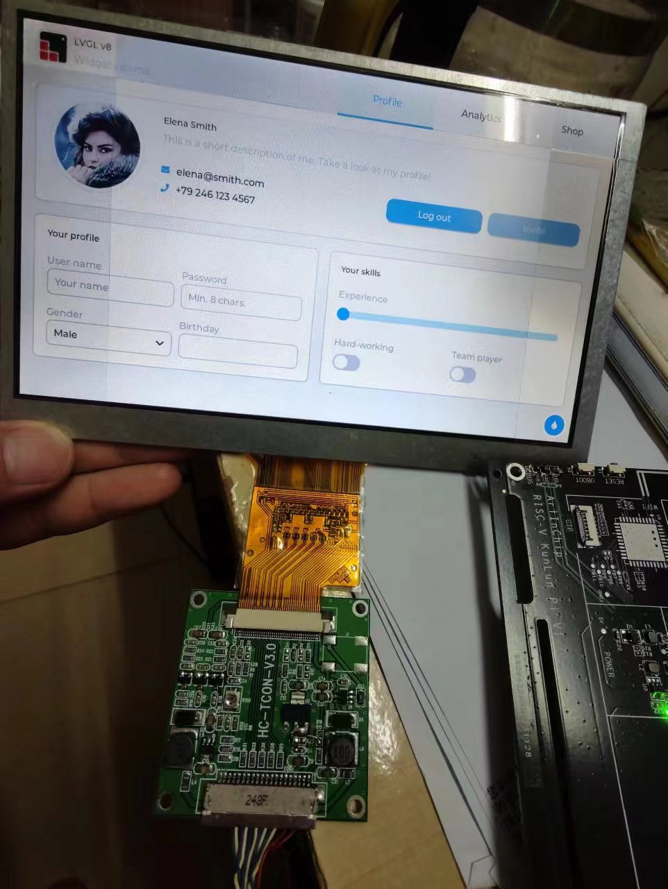 D133点亮7寸LVDS屏 / 工业芯 匠芯创 / 哇酷®开发者社区(WhyCan® Forum)