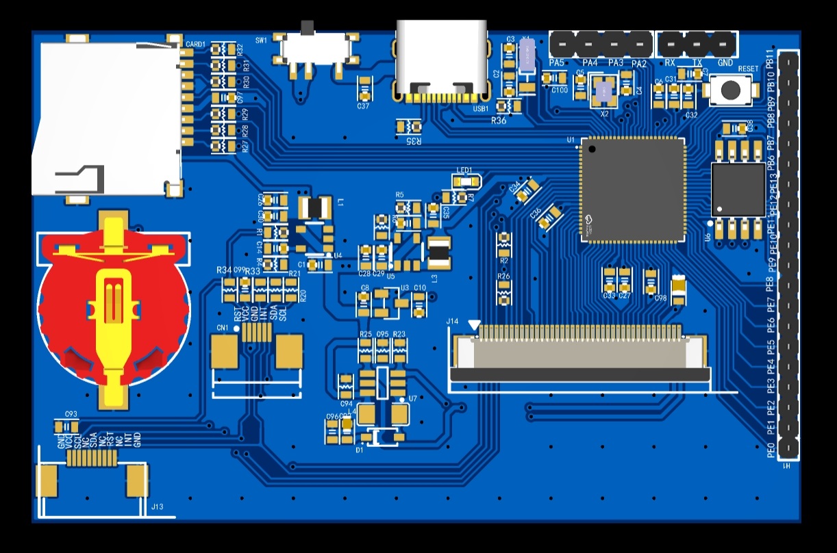 d133 RGB888 图形显示测试 / 工业芯 匠芯创 / WhyCan Forum(哇酷开发者社区)